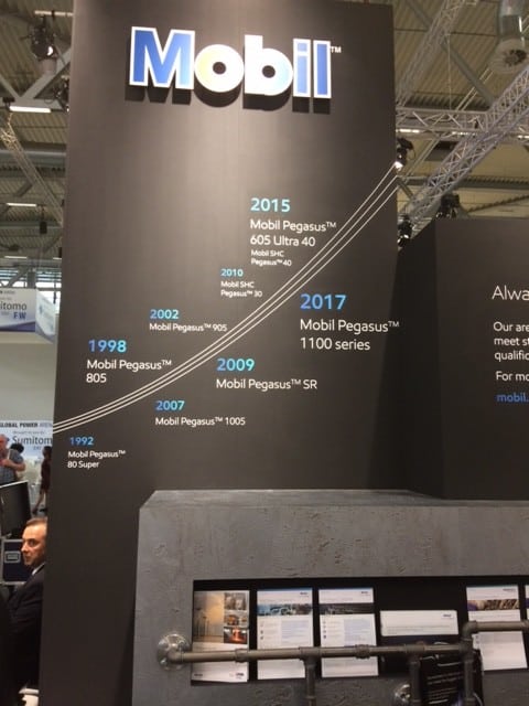 Mobil Pegasus 1100 - ExxonMobil op Powergen Europe 2017